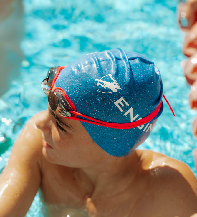 Silicone Swim Cap - Galaxy – ENGINE SWIM