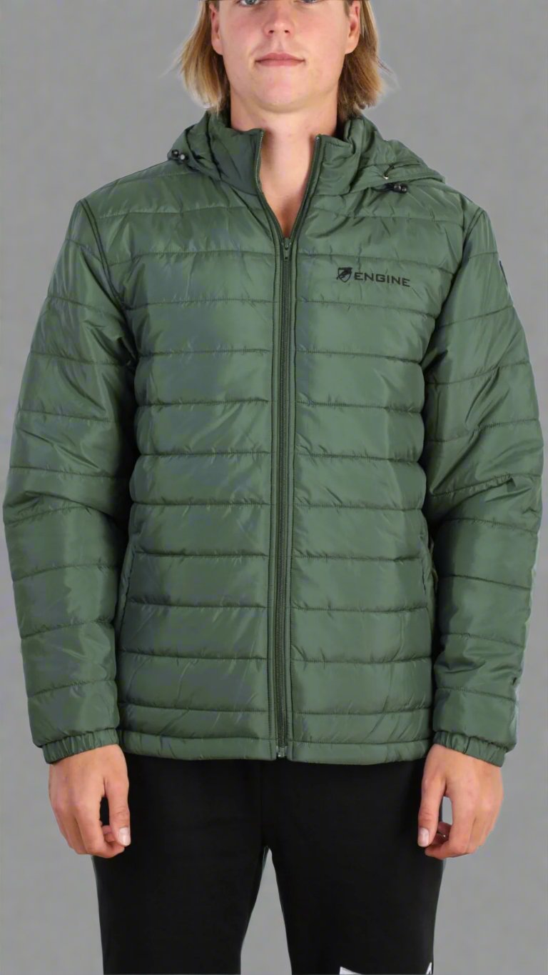 Classic Puffer Jacket – Engine Swim Australia